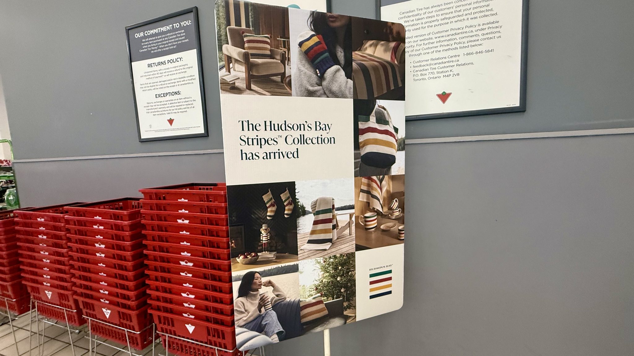Hudson’s Bay Stripes Return at Canadian Tire in Limited Capsule