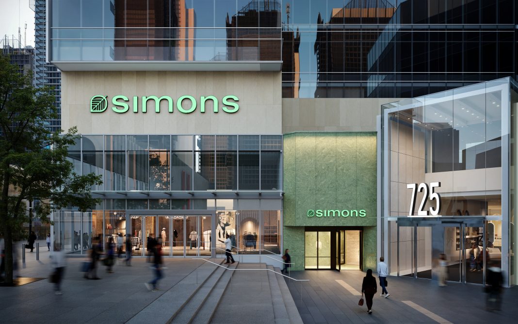 Simons To Open New Store in Vancouver's CF Pacific